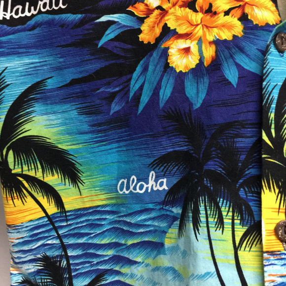 royal creations | Shirts | Royal Creations Hawaiian Shirt Large L Aloha ...